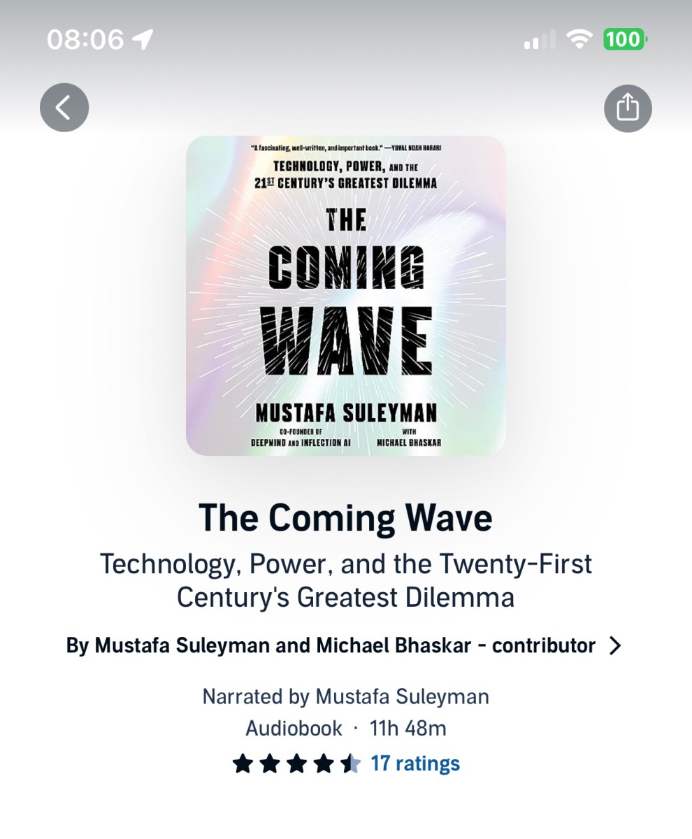 „The Coming Wave” Mustafa Suleyman – MiroPress